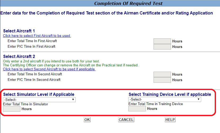 How to Log Your ATD Flight Time on the FAA IACRA 8710-1 Form