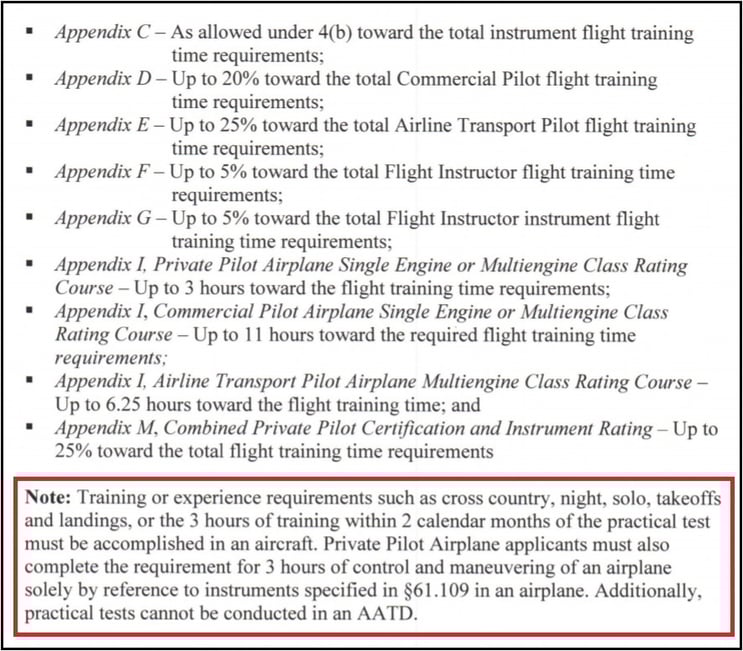 Can the 3 Hours of Instrument Time Required for PPL be Done in a Simulator?