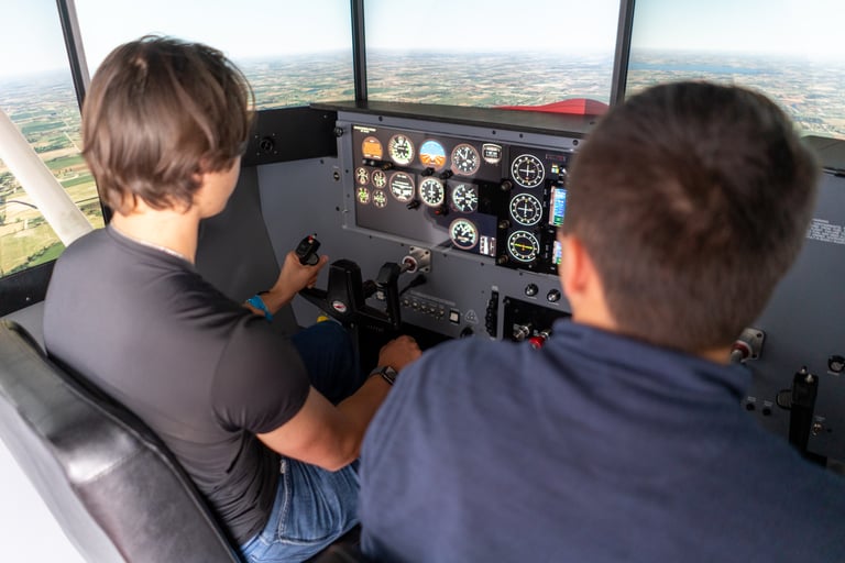 Using a Desktop Flight Simulator in Your High School Classroom